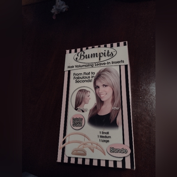 big happy hair | Hair | Bumpits Blonde New | Poshmark